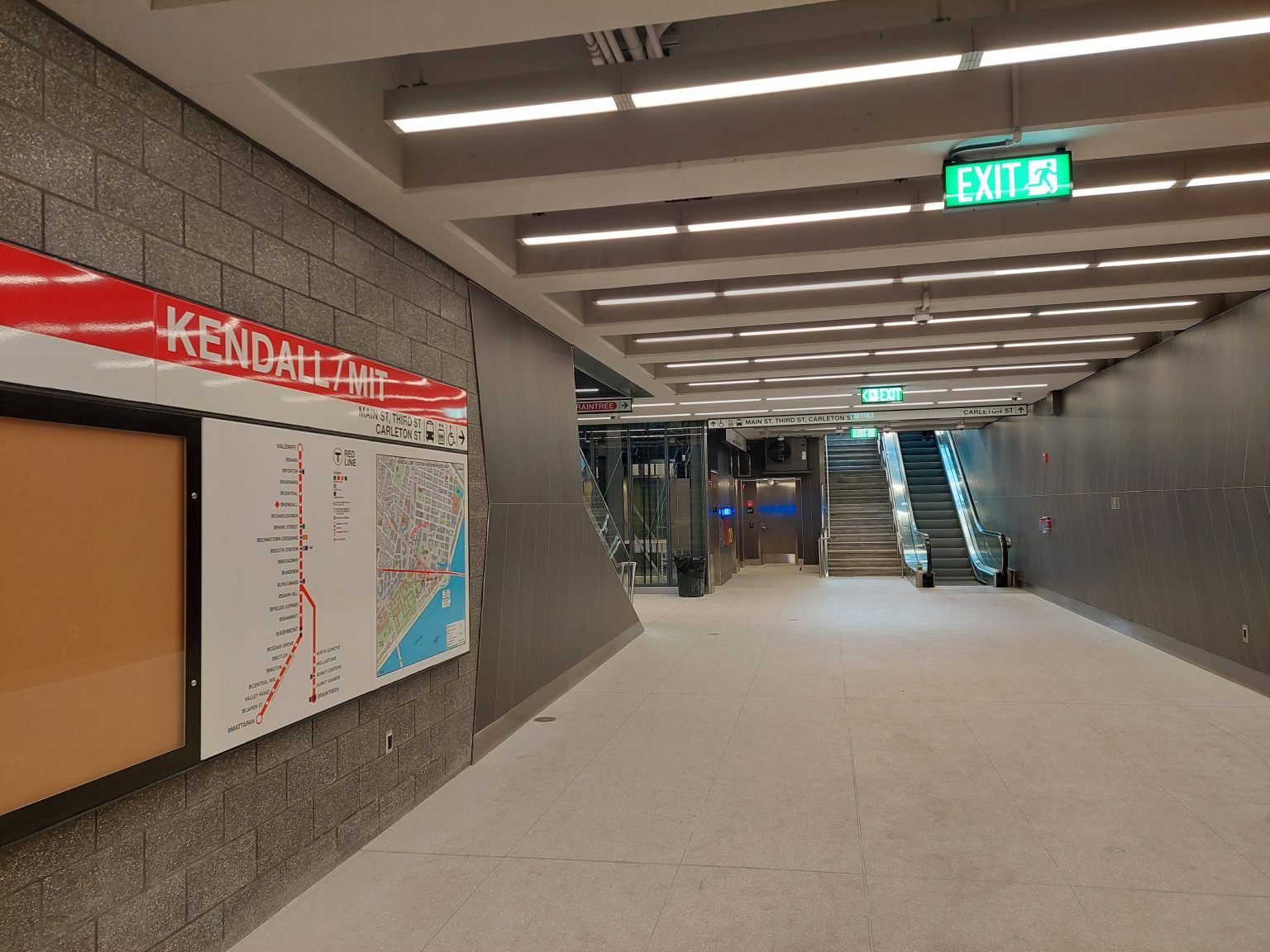 Kendall/MIT MBTA Station Opens to the Public - Northstar Project & Real ...